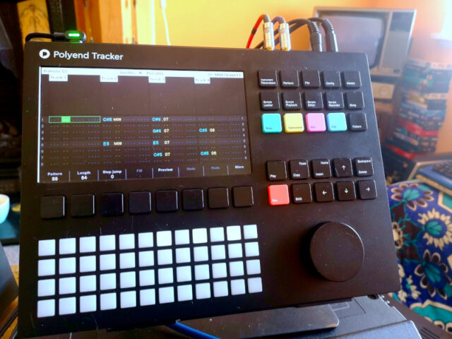 Polyend Tracker, Amiga, MIDI and C64 – Ms Mad Lemon
